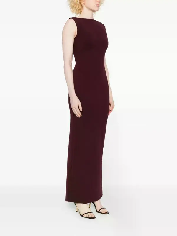 Solace London Sleeveless Maxi Dress - Red