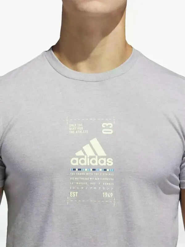 Adidas Coded Graphic-print T-shirt