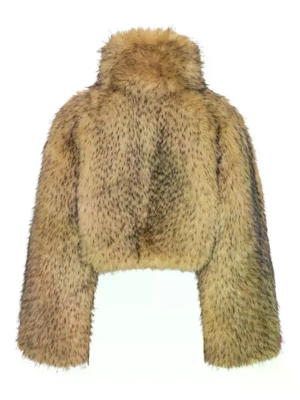 ROTATE BY BIRGER CHRISTENSEN High-neck Cropped Jacket