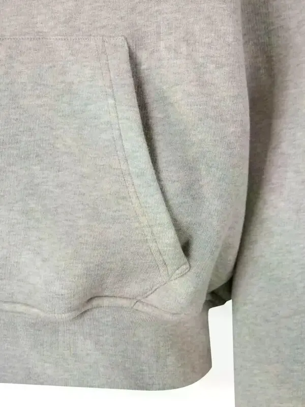 Palm Angels Hoodie With Kangaroo Pockets - Grey