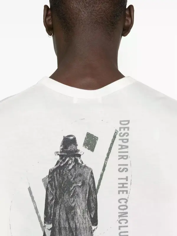 Yohji Yamamoto Short-sleeve Cotton T-shirt