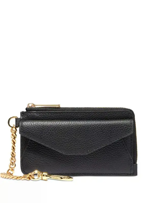 LANCEL Zip Cardholder - Black