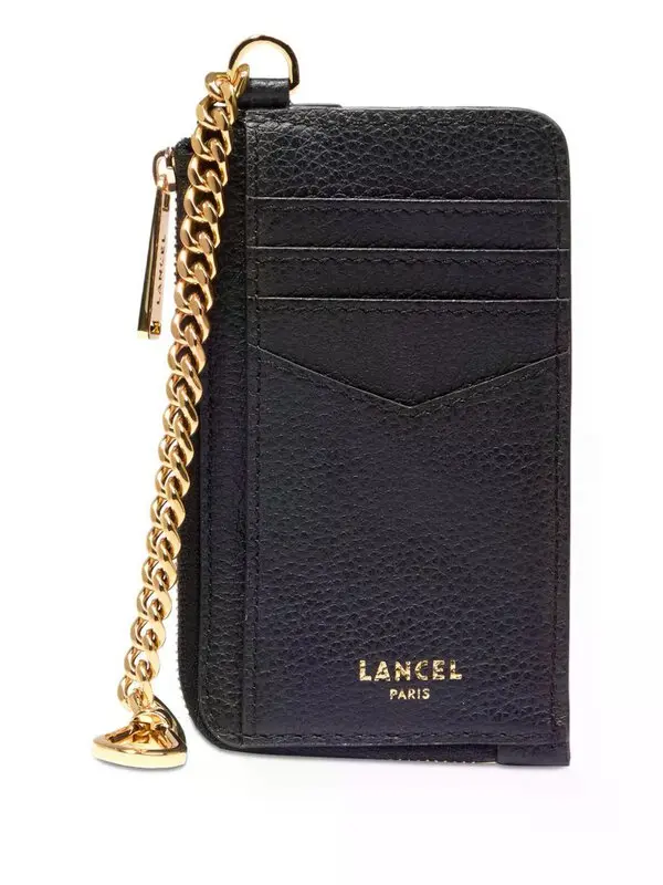 LANCEL Zip Cardholder - Black