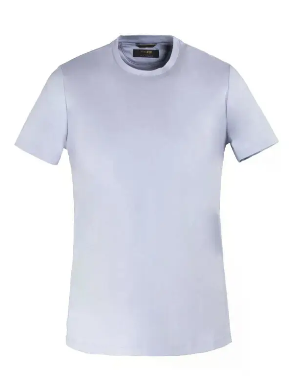 MOORER Crew-neck Cotton T-shirt
