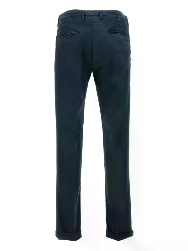 Incotex Cuffed Cotton Trousers