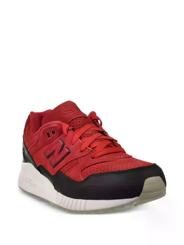 NEW BALANCE 530 Suede Sneakers - Red