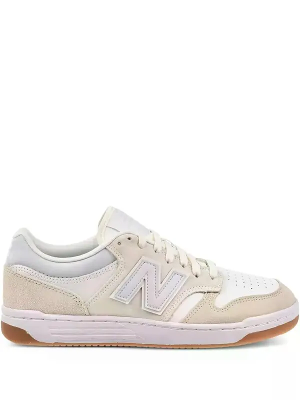 NEW BALANCE 480 Suede Sneakers - Neutrals