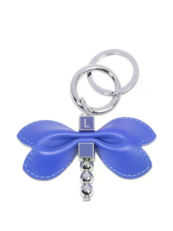 LANCEL Dragonfly Keyring - Silver