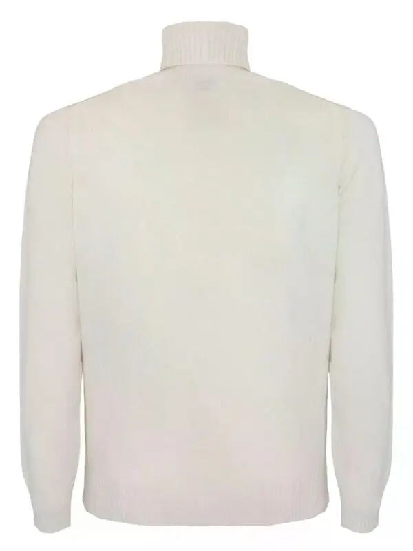 KANGRA Turtleneck Sweater With Ribbed Trim