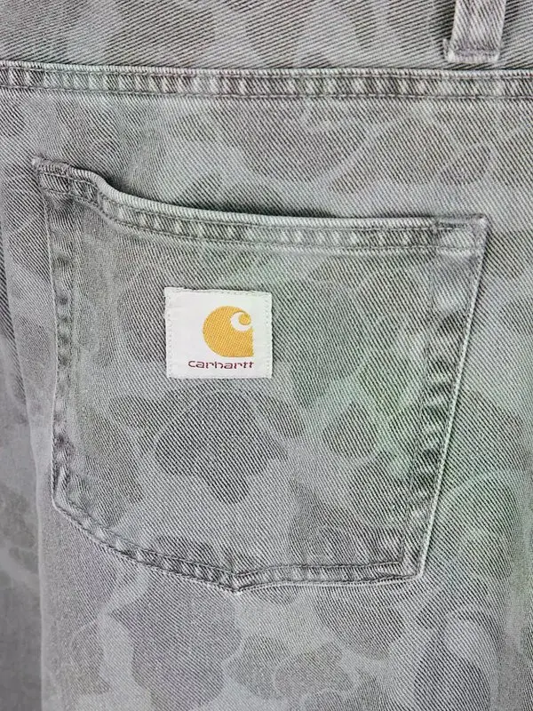 Carhartt Work In Progress Printed Five-pocket Jeans