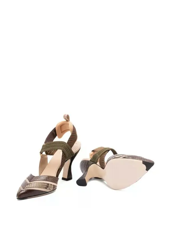 Fendi 85mm Colibrì Heeled Pumps