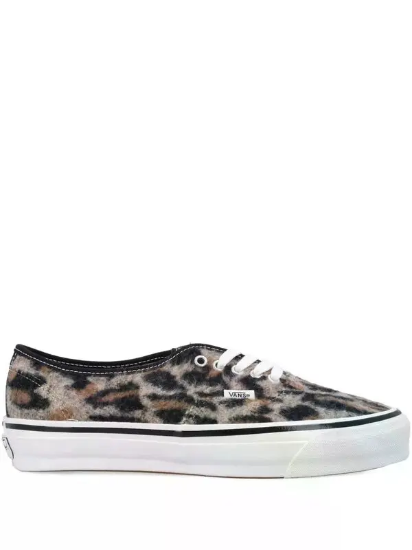 VANS Lx Authentic 44 Leopard-print Sneakers - Black