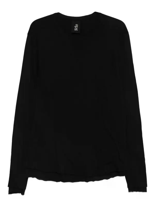 THOM KROM Layered Long-sleeve Sweater