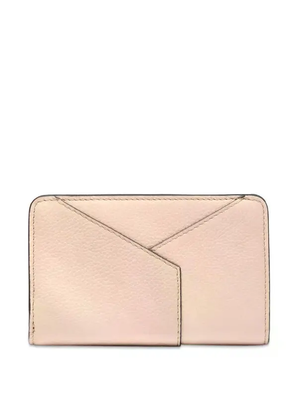 LANCEL Zipped Rectangular Wallet - Neutrals