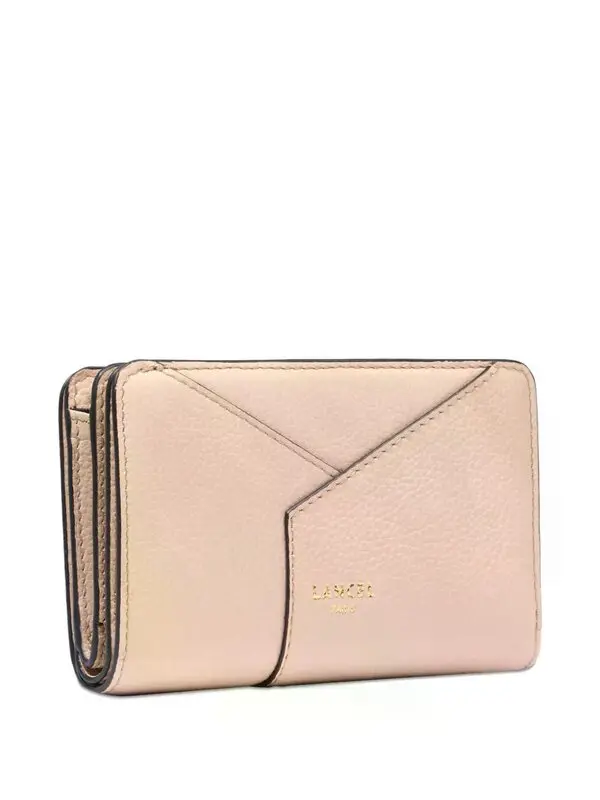 LANCEL Zipped Rectangular Wallet - Neutrals