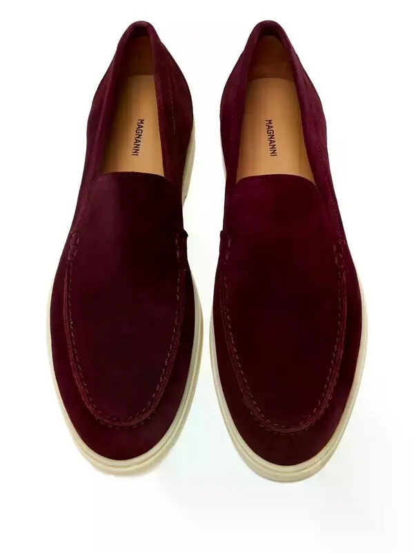Magnanni Suede Leather Loafers