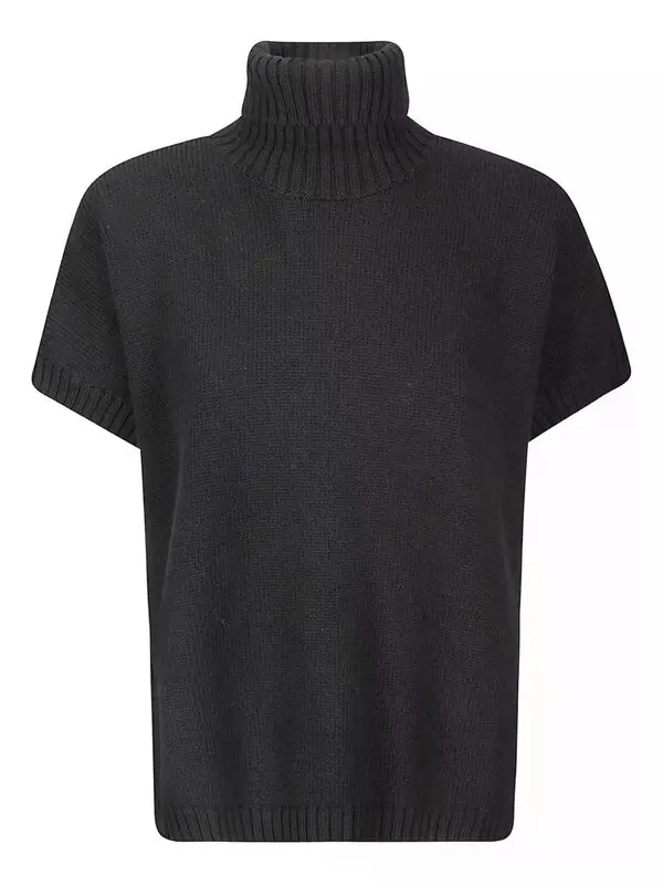 Labo.art Turtleneck Short-sleeve Sweater