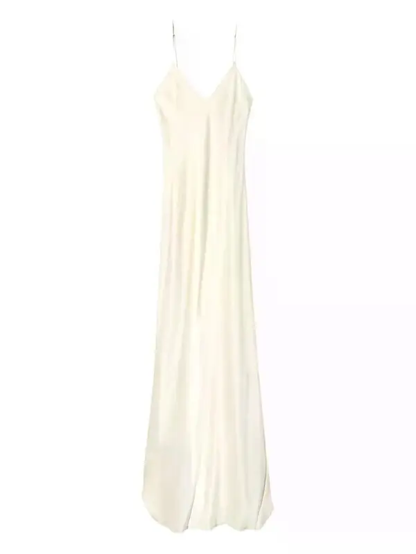 NILI LOTAN Cami Gown Maxi Dress - Neutrals