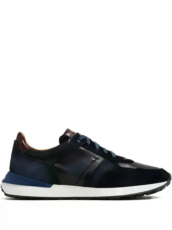 Magnanni Leather-panel Sneakers