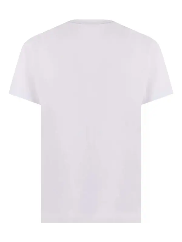 FAY Embroidered-logo Crew-neck T-shirt