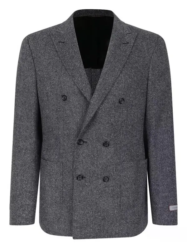 Canali Double-breasted Wool Suit