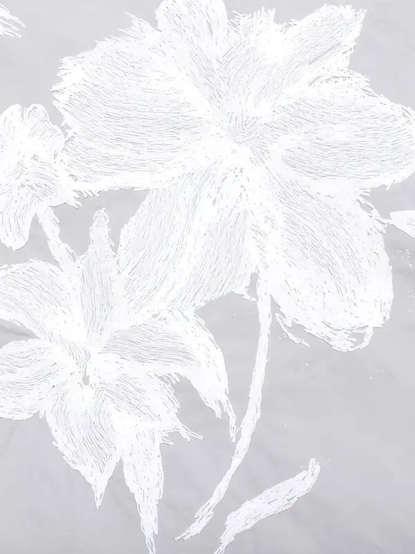 JIL SANDER Embroidered Floral Shirt