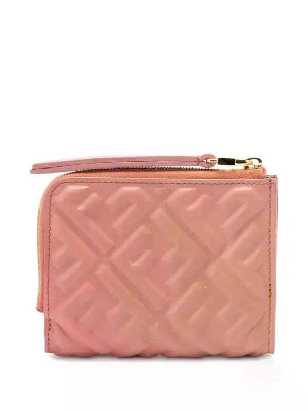 Fendi Quilted Zip-around Wallet