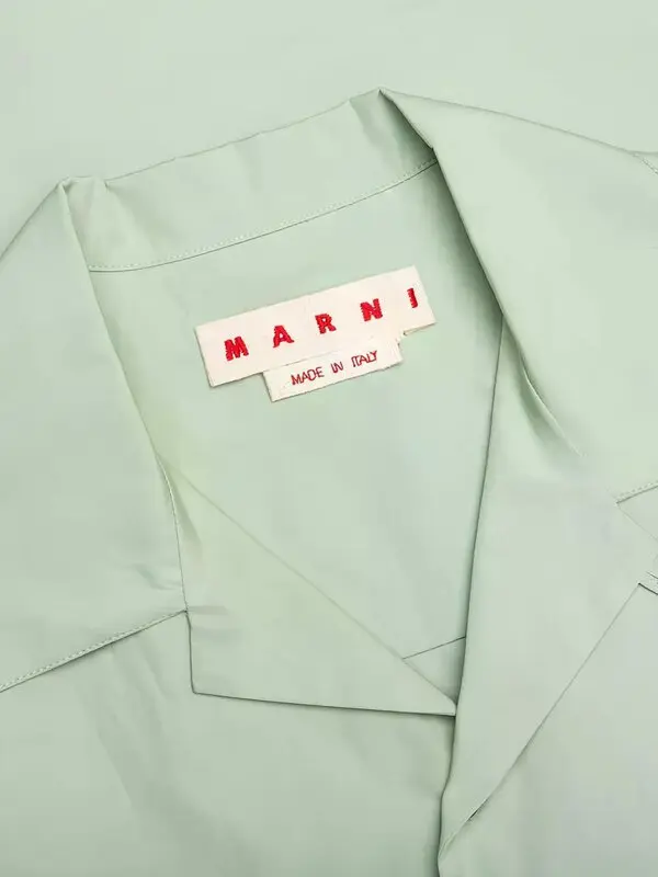 Marni Crystal-embellished Pocket Shirt