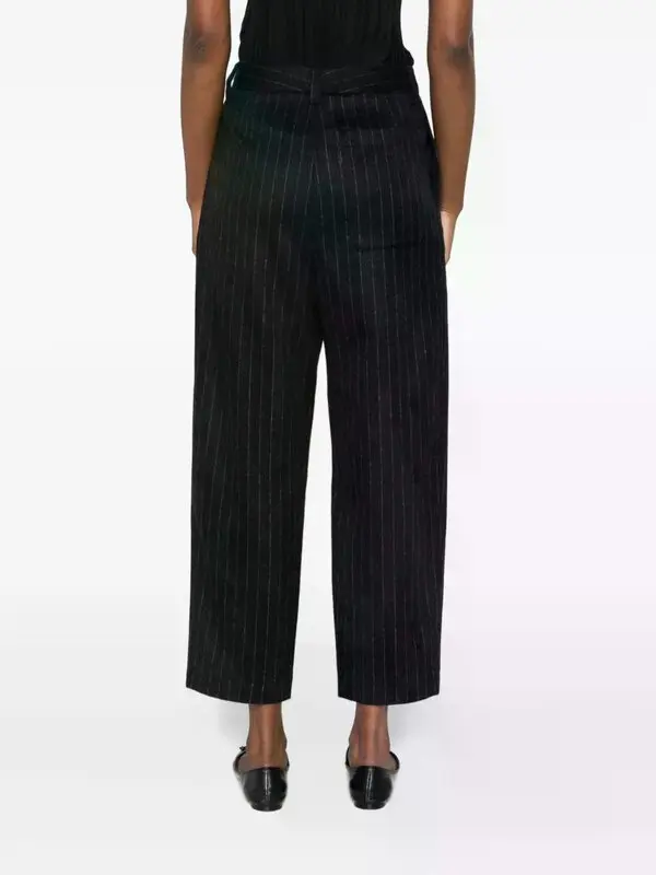 Barena Venezia Pinstripe Pleated Trousers