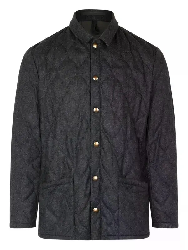 Boglioli Quilted Diamond-pattern Jacket