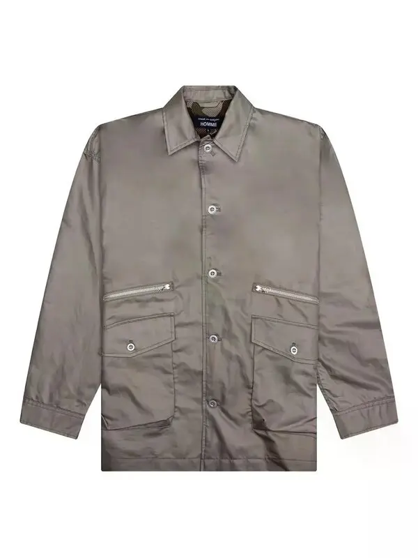 Comme Des Garçons Multi-pocket Button-cuff Shirt Jacket