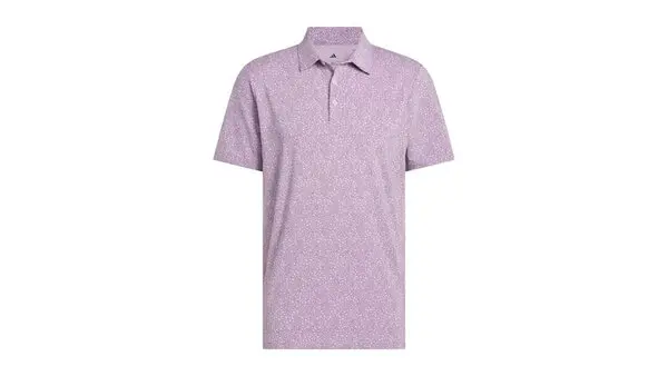 Adidas Ultimate365 Mini Bunker Polo Shirt - Powder Plum