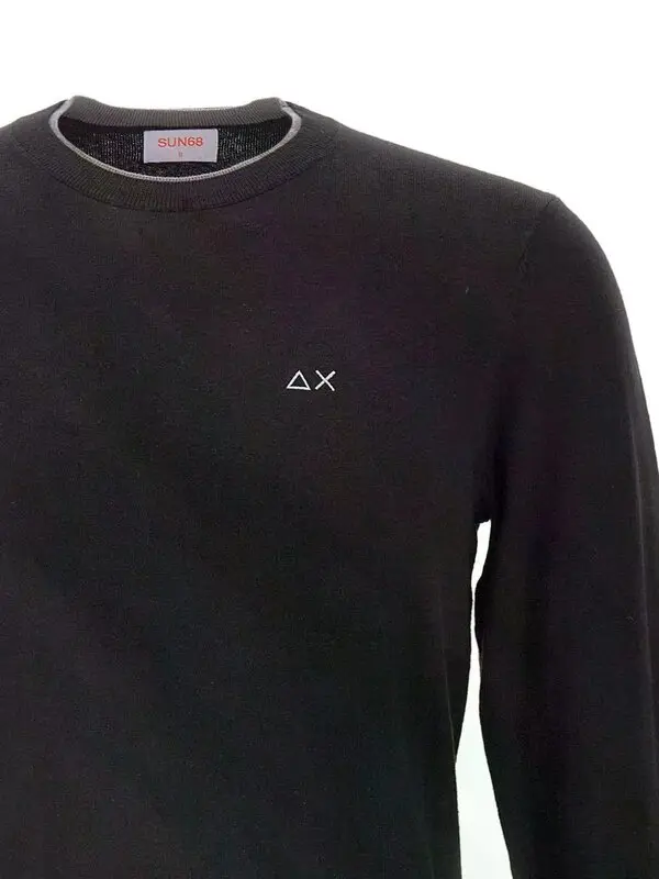 SUN 68 Crew-neck Wool Sweater