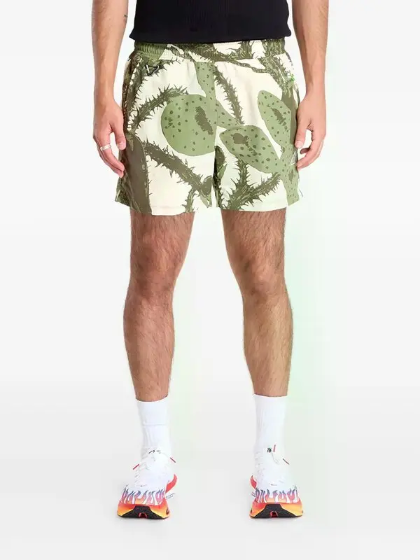 Nike Cactus-print Shorts - Neutrals