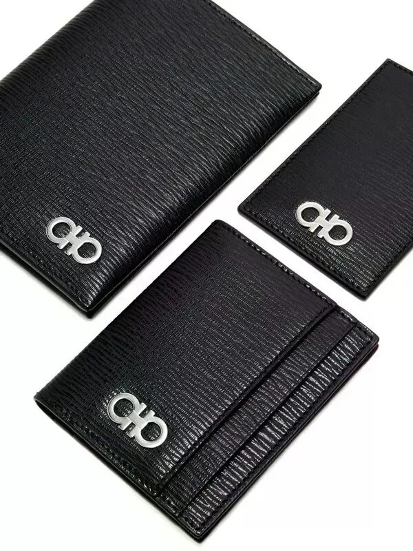 FERRAGAMO Logo Leather Wallet
