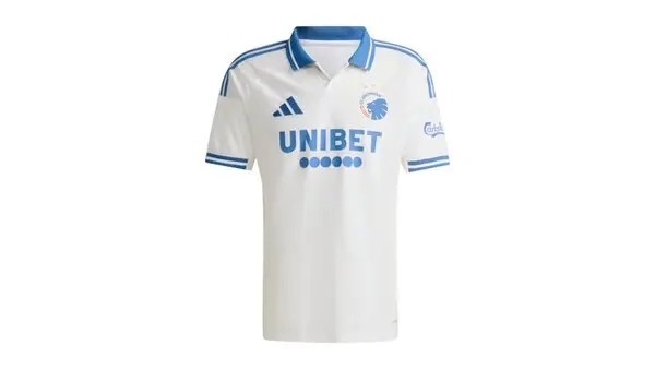 Adidas F.c. Copenhagen 25/26 Home Jersey - White Royal Blue