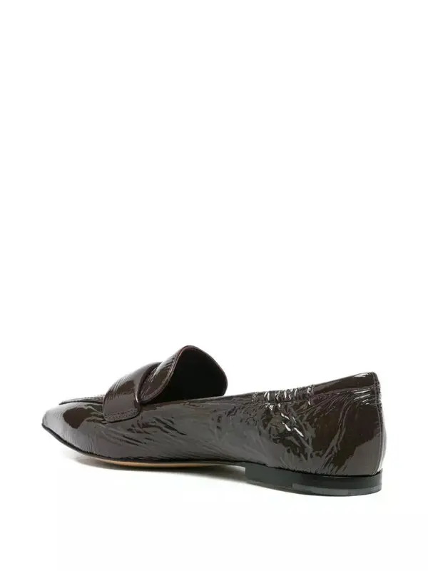 POMME D´OR Ingrid Patent Leather Pointed Loafers