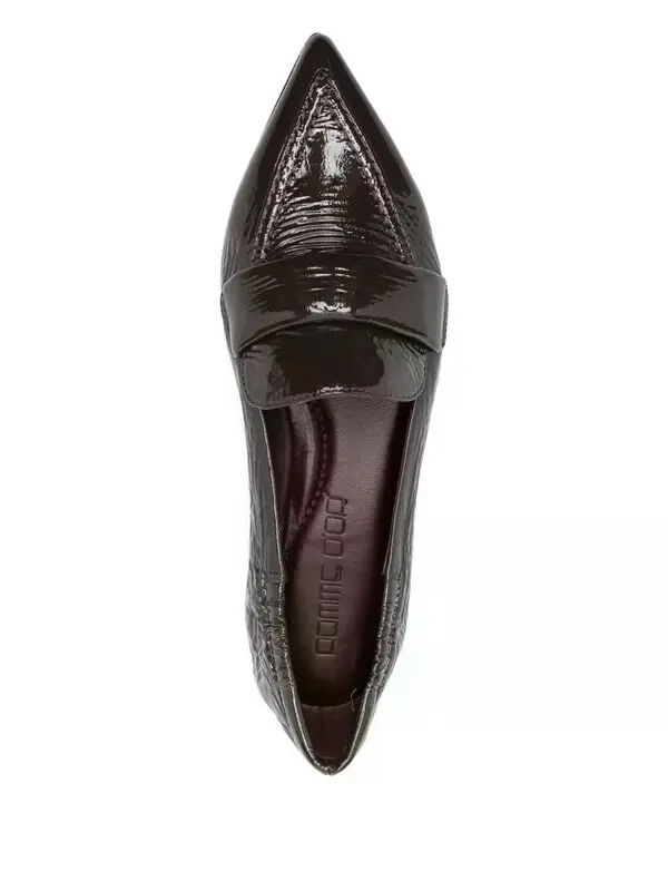 POMME D´OR Ingrid Patent Leather Pointed Loafers