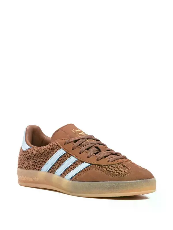 Adidas Gazelle Textured-stripe Sneakers