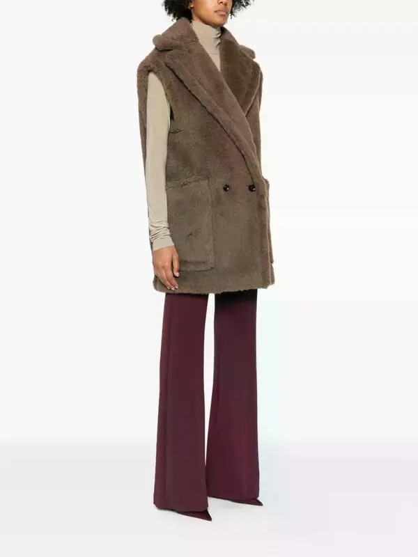 Max Mara Bormida Double-breasted Gilet