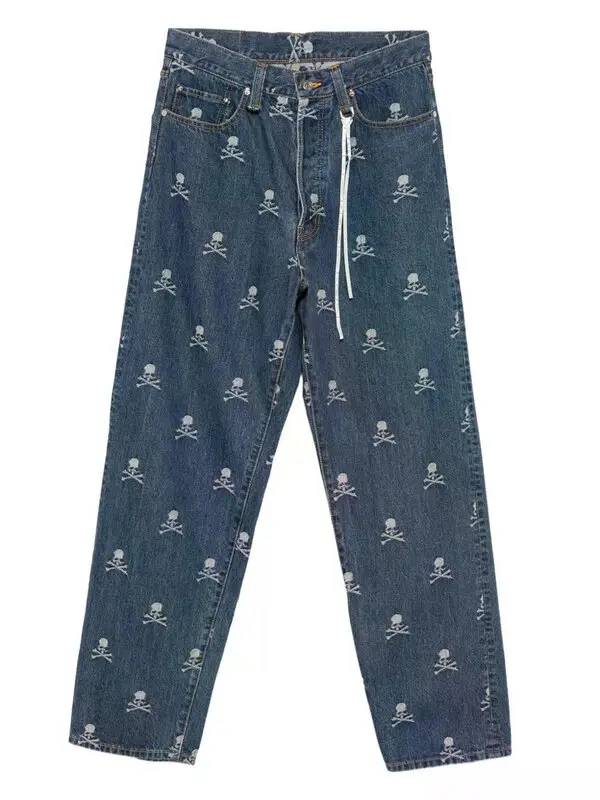 MASTERMIND WORLD Logo-embroidered Jeans