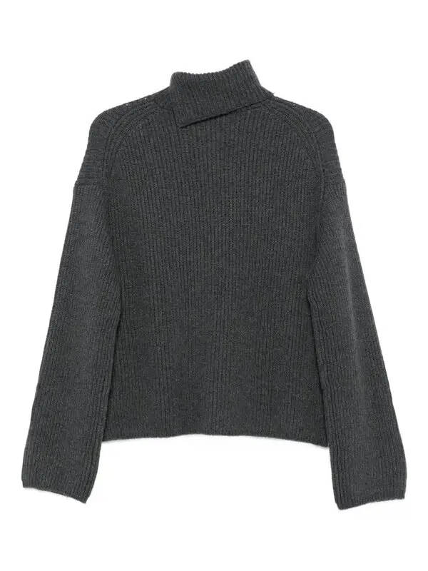JOSEPH Ribbed High Neck Sweater