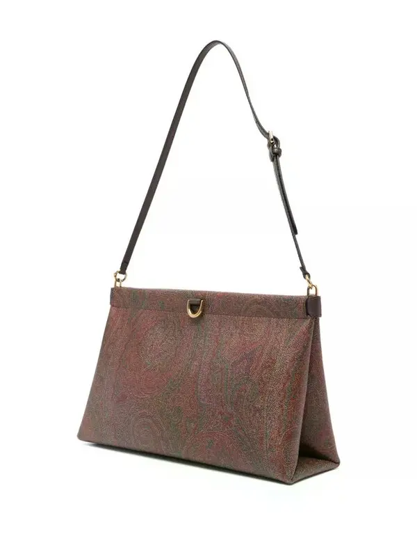 Etro Paisley-patterned Shoulder Bag - Brown
