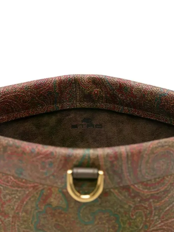 Etro Paisley-patterned Shoulder Bag - Brown