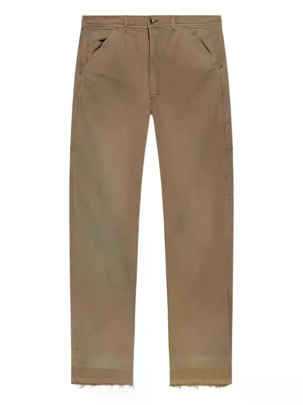 MAISON MARGIELA Herringbone Frayed Trousers