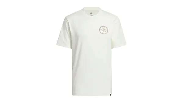 Adidas Country Club Scenic Graphic Tee Shirt - Off White