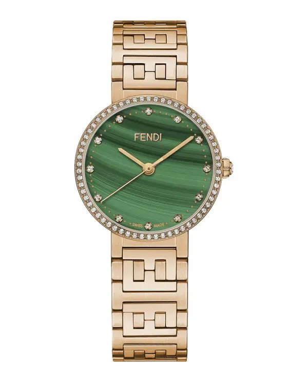 Fendi Forever Diamond F102502601in - Stainless Steel/aluminum