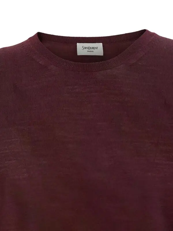 Saint Laurent Crew-neck Cashmere Sweater