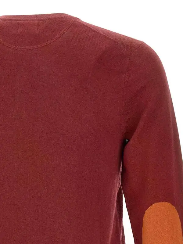 SUN 68 Ribbed Cuff Sweater - Red