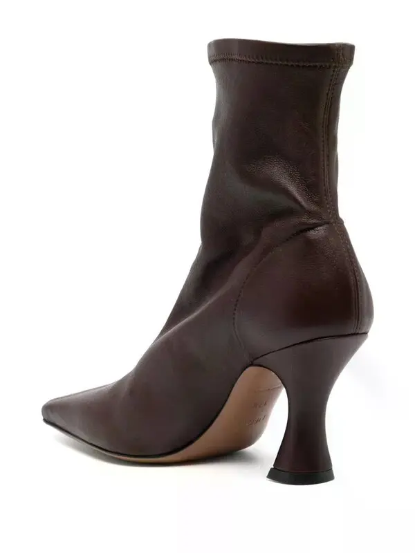 NEOUS Leather Ankle Boots - Brown